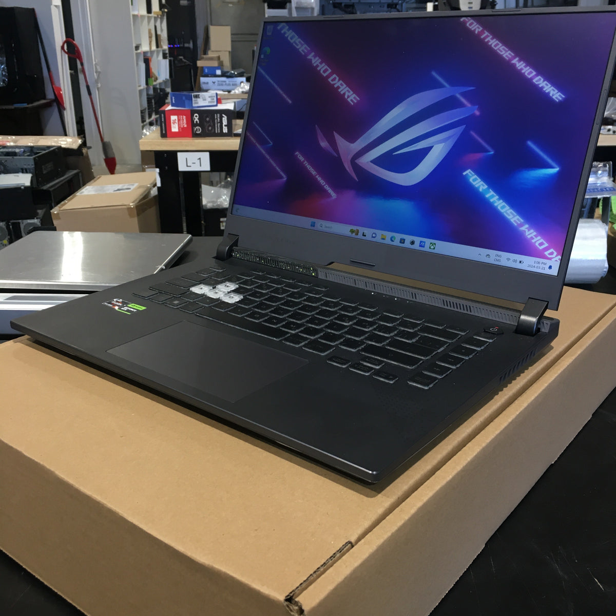 High Gaming Laptop (Ryzen 9 6400HX, 32GB RAM, RTX 3050 Laptop) — Le ...