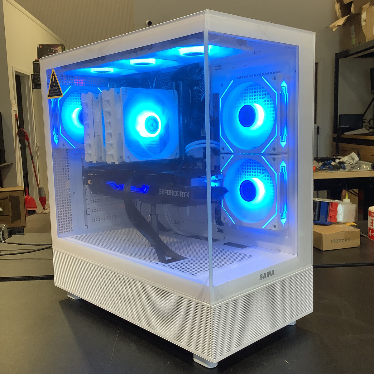 High Gaming Computer (Ryzen 7 5700X, 32GB RAM, RTX 3080 — Le Panier Techno