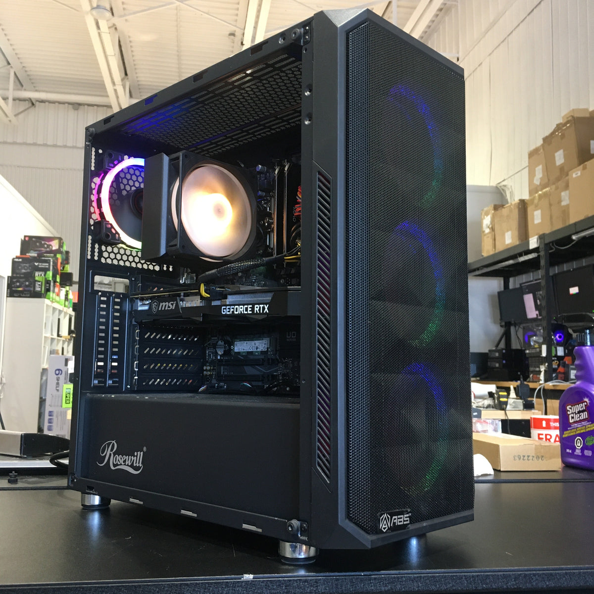High Gaming Computer (i7-10700, 16GB RAM, RTX 3060) — Le Panier Techno